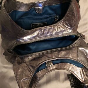 Coach | Bags | Metallic Silver Coach Purse | Poshmark